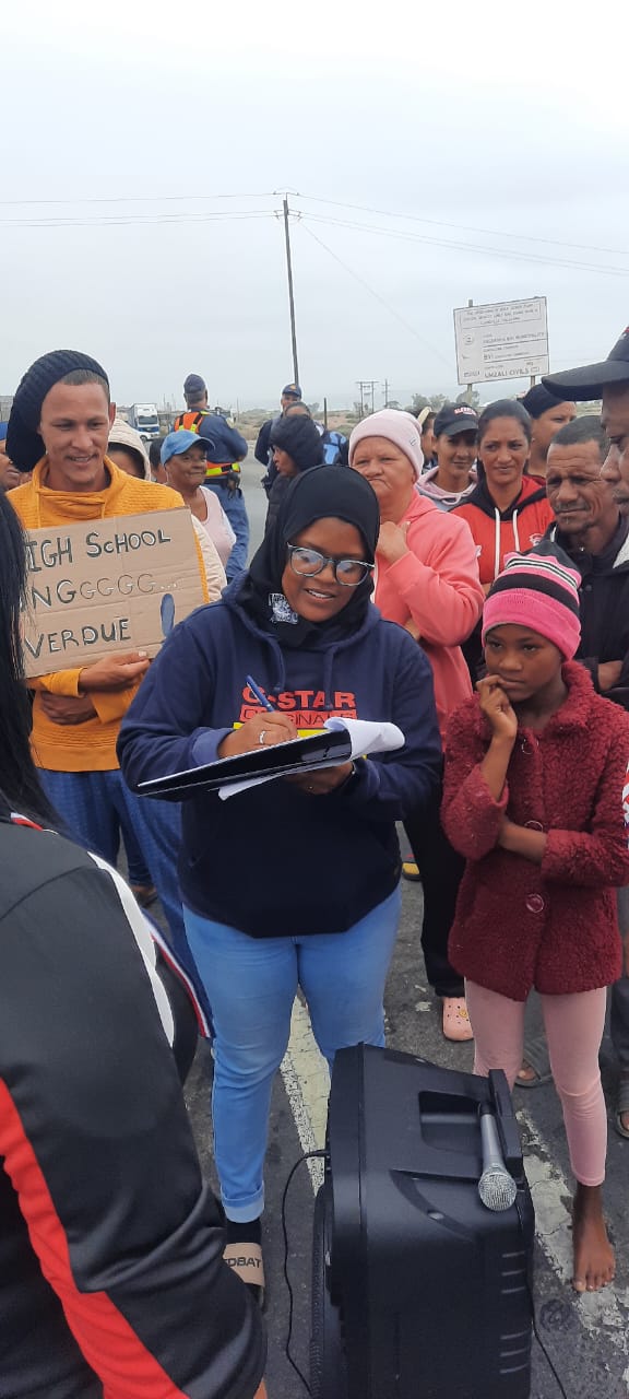 Laingville – inwoners eis Hoërskool tydens massiewe optog - Cape Coast News